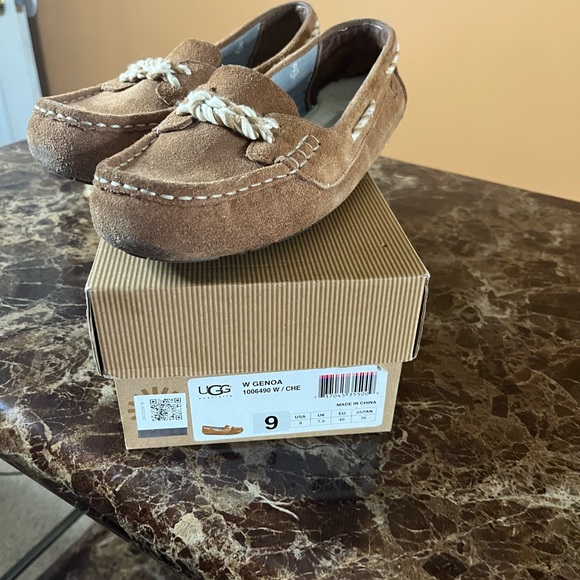 UGG | Shoes | Uggs Mocassin Shoes Super Comfy Inside Fur In Tact | Poshmark